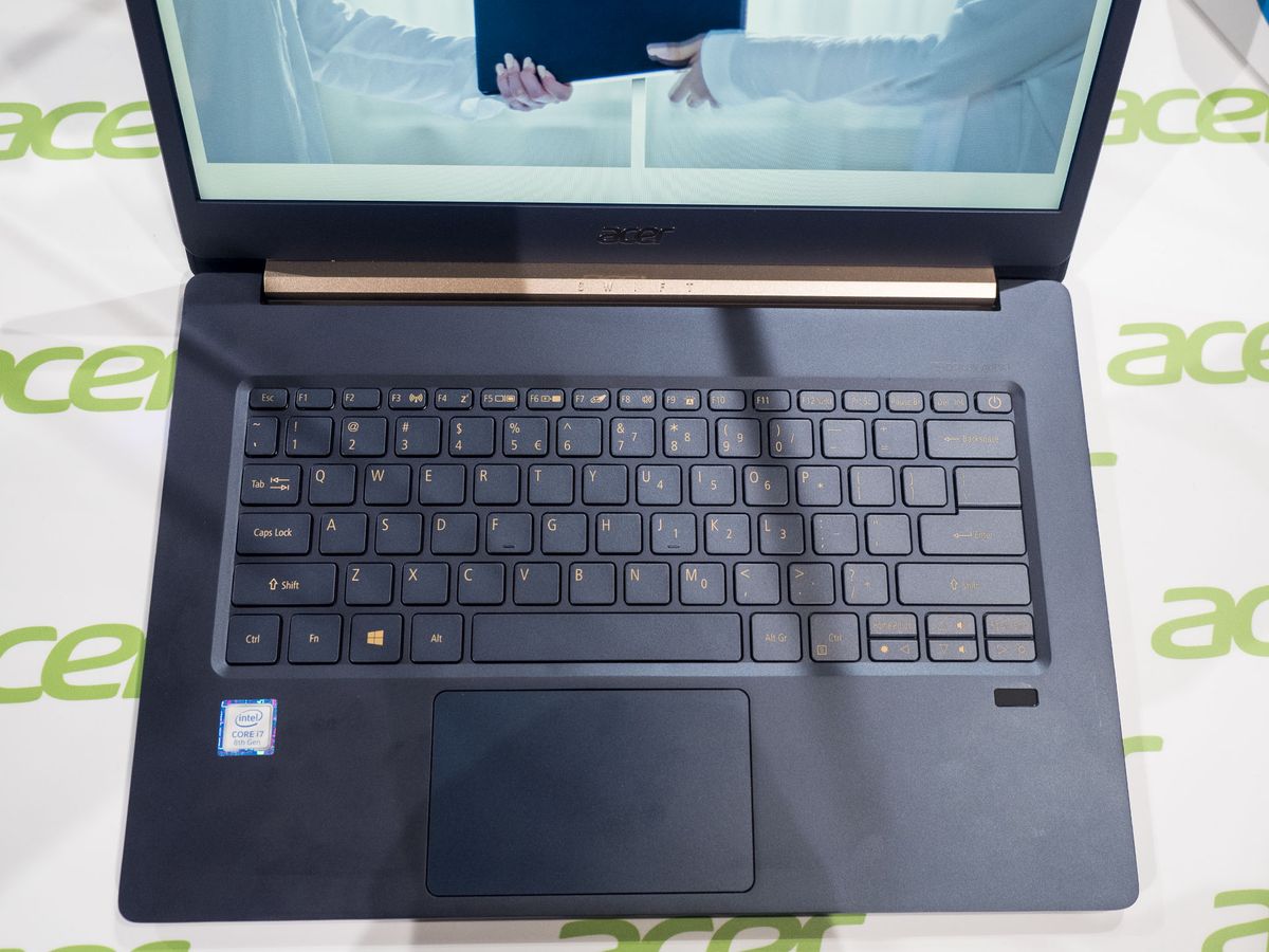 Acer says its 14-inch Swift 5 laptop is the lightest in its class ...