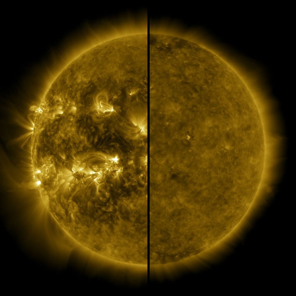 The sun has begun a new solar weather cycle. It should be pretty quiet ...