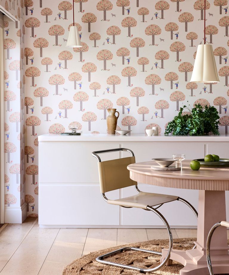 Can you put wallpaper on textured walls? | Homes and Gardens