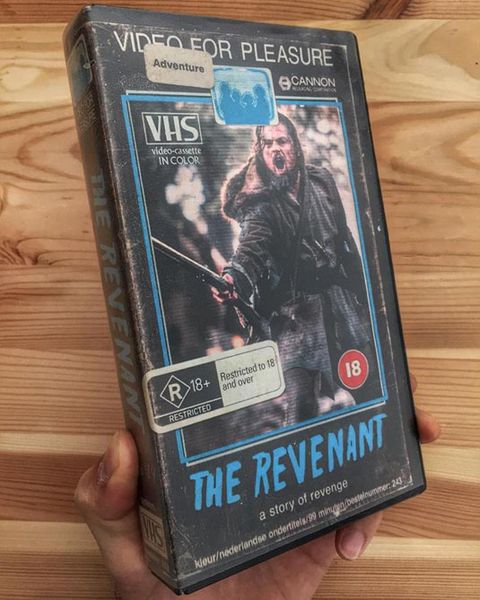 Modern movies get a VHS makeover | Creative Bloq