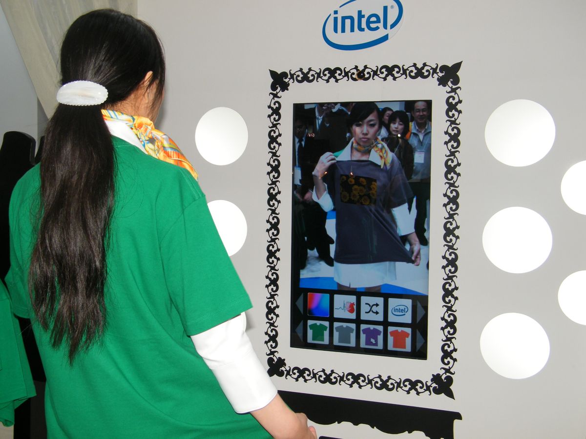 Intel virtual clothing booth pushes AR to the extreme | TechRadar