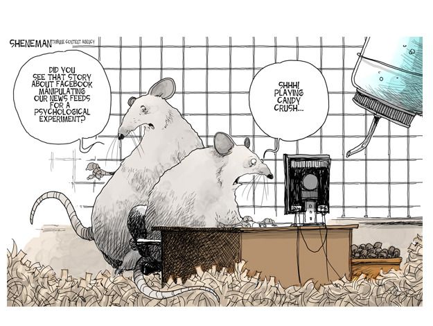 Political cartoon Facebook | The Week