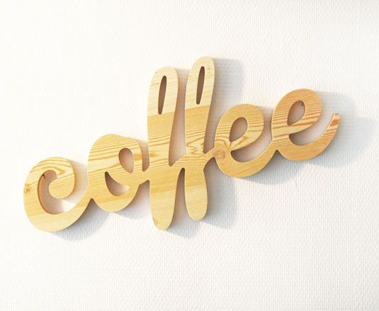 Custom typography sculptures are words apart | Creative Bloq