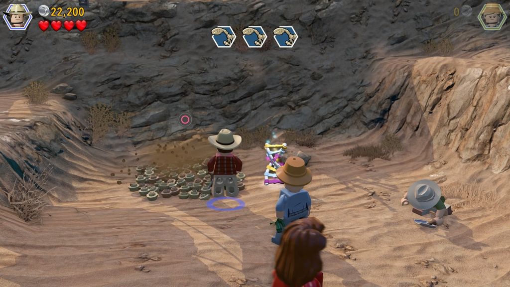 Lego Jurassic World Minikit and Amber Fossil Brick locations | GamesRadar+