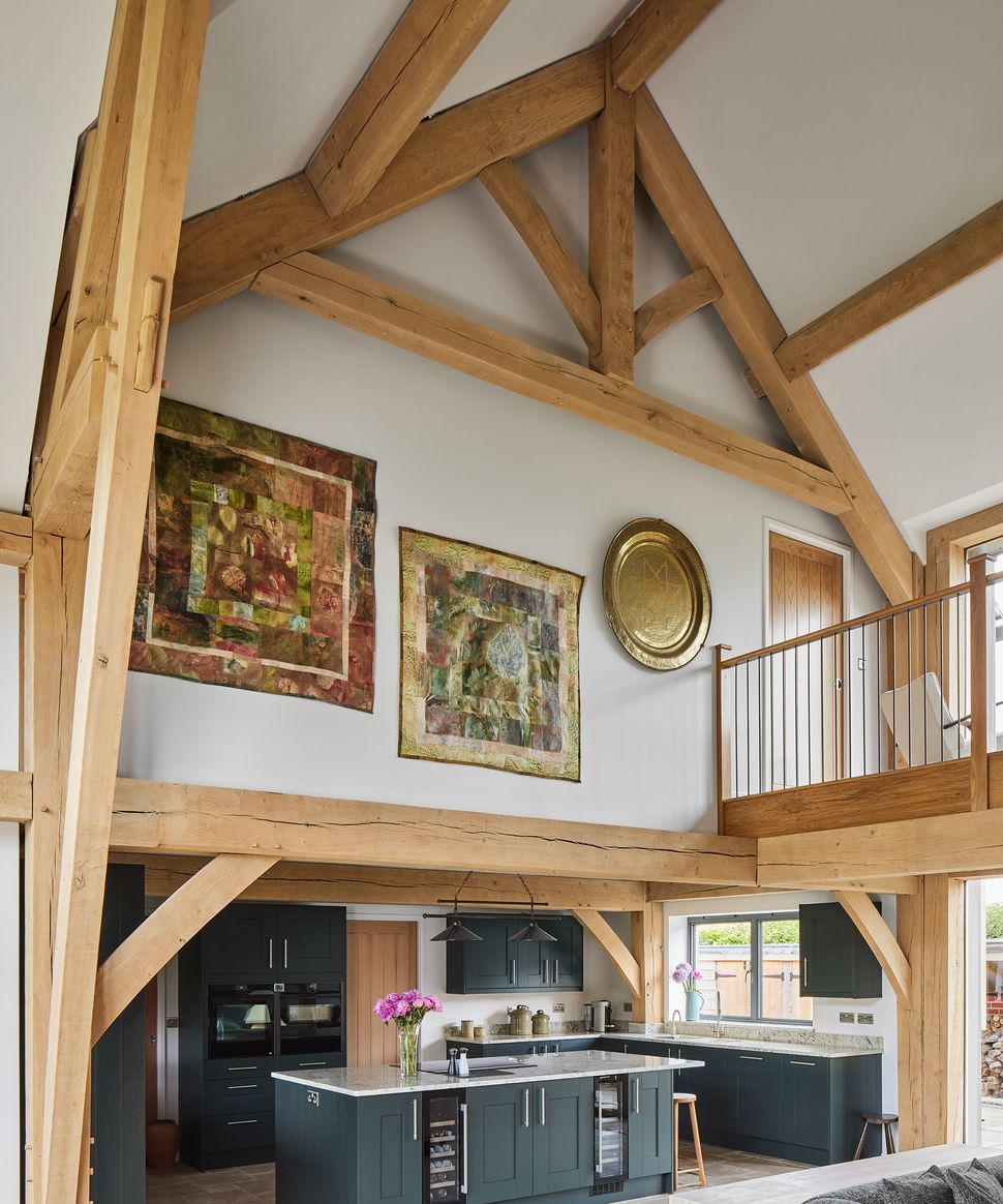 An oak frame future-proofed home built with space for all the family ...