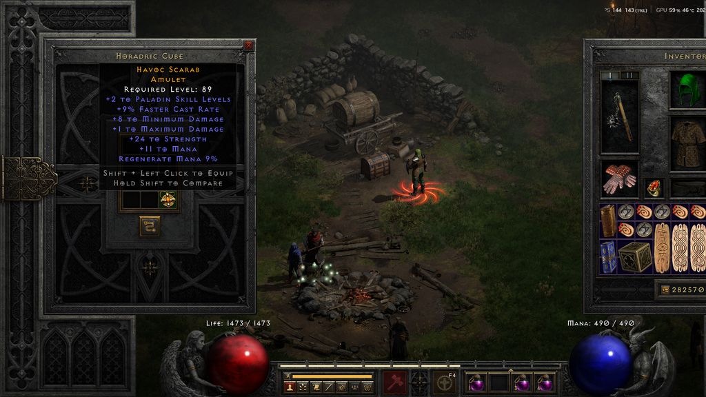 Diablo 2: Resurrected Horadric Cube recipe and crafting guide | Windows ...