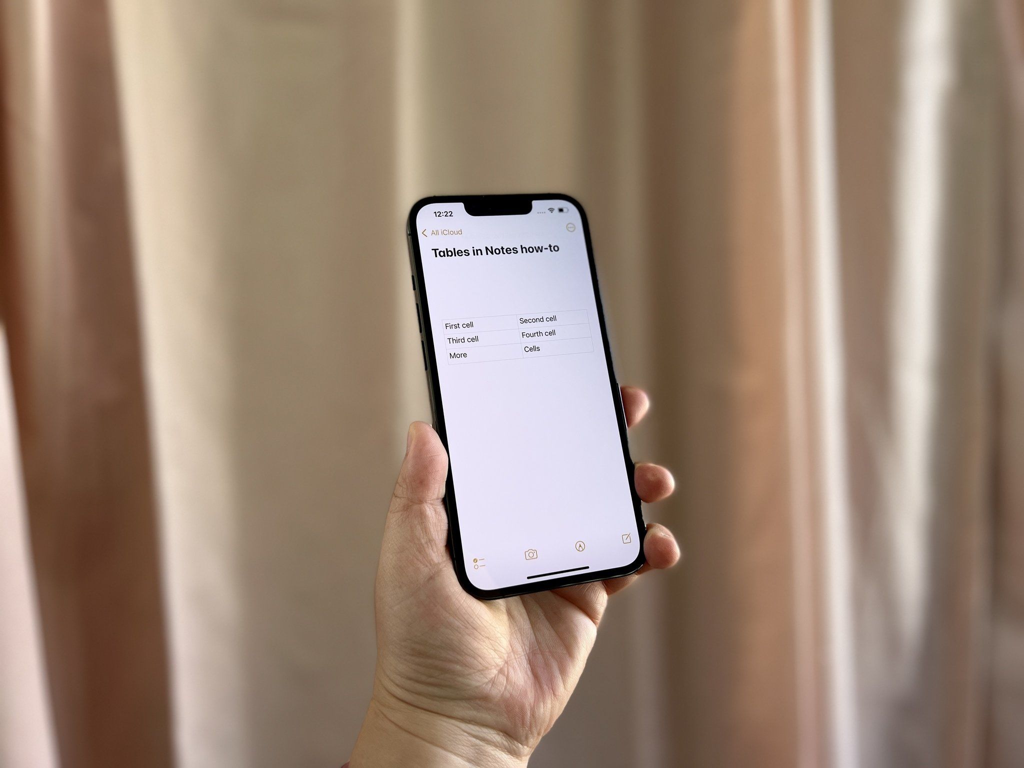 How to use tables in Notes on iPhone and iPad | iMore