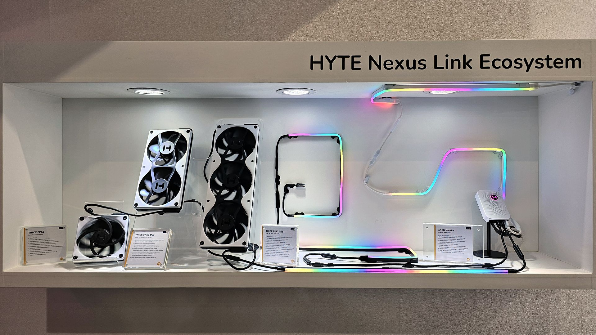 Hyte shows off new coolers, lighting, internal USB header, promises RGB ...