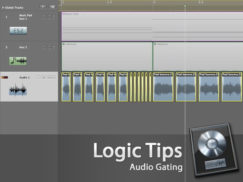 Audio gating in Logic Pro 8 | MusicRadar