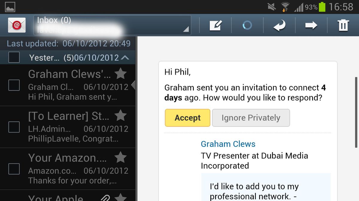 Messaging - Samsung Galaxy Note 2 review - Page 4 | TechRadar