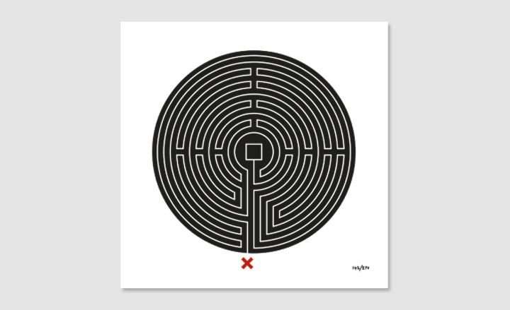 Mark Wallinger's 'Labyrinth' artworks for the London Underground ...