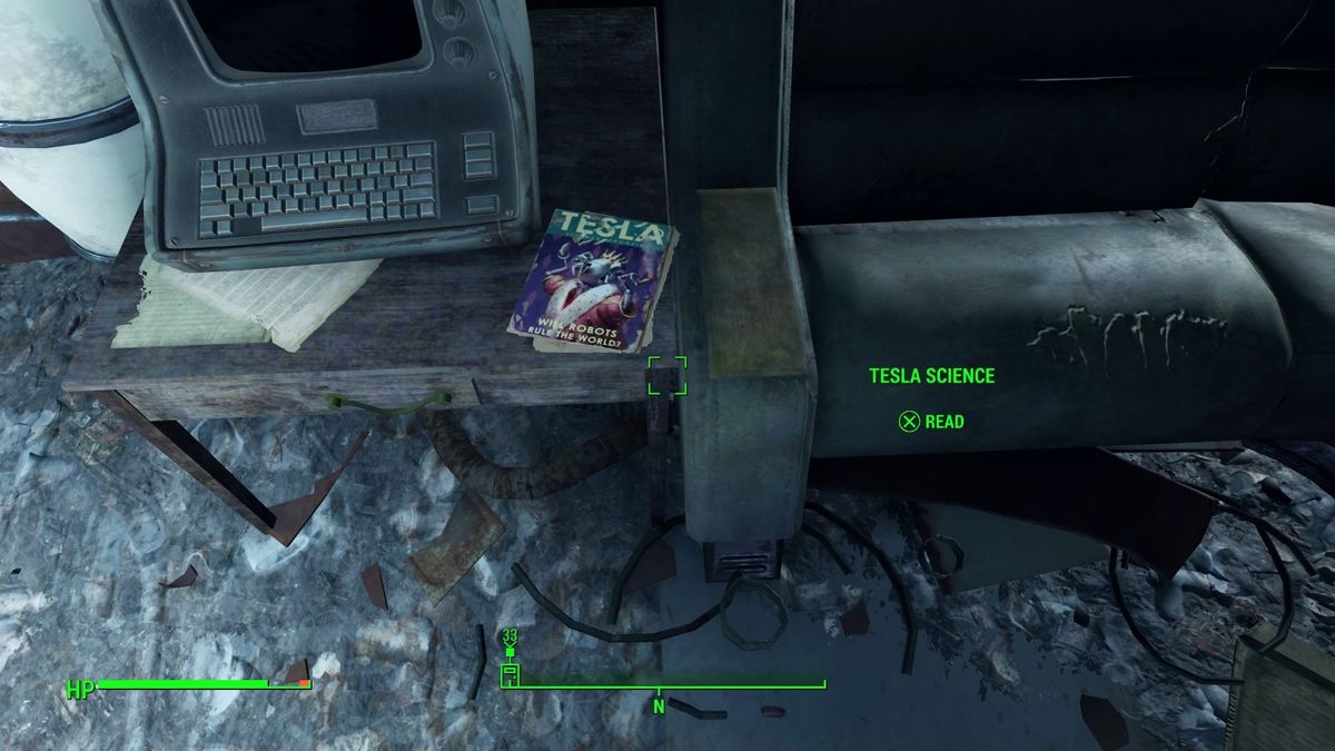 Fallout 4 Tesla Science Magazine - Fallout 4 Comic Book and Magazine ...