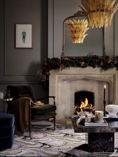 9 dark-colored Christmas decorating ideas for a festive look that's ...