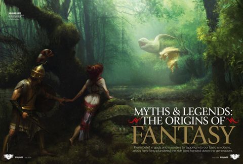 Learn to paint myths and legends with the new ImagineFX | Creative Bloq