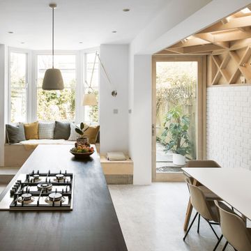 A simple side return kitchen extension has transformed this family home ...