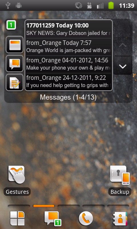 Messaging - Orange San Francisco 2 review - Page 4 | TechRadar