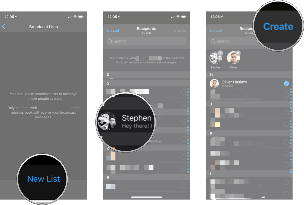 How to use group chats and broadcast lists in WhatsApp on iOS | iMore How to use group chats and broadcast lists in WhatsApp on iOS | iMore