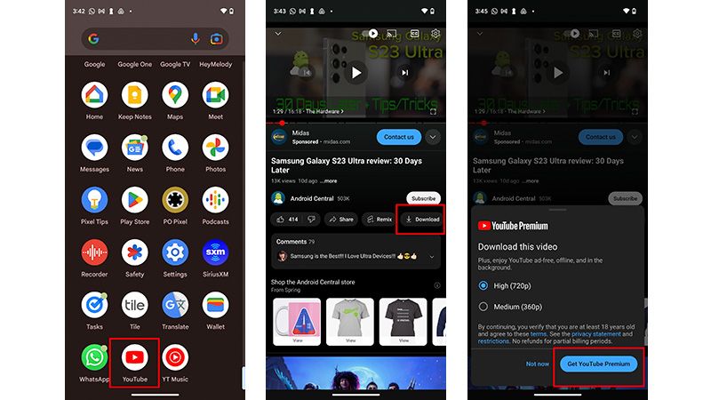 How to download YouTube videos to watch offline | Android Central