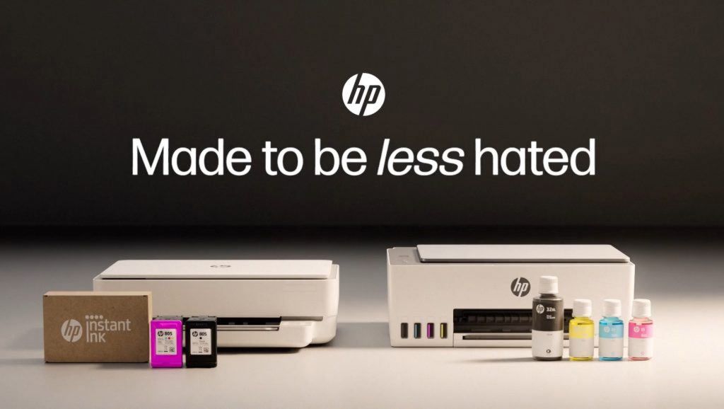 HP ad campaign claims its printers are ‘made to be less hated ...