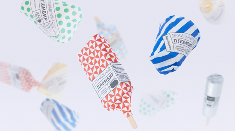Patterned packaging for cool ice-cream brand | Creative Bloq
