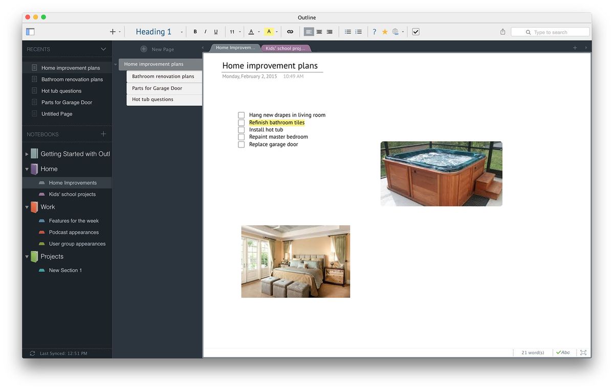 Outline for Mac offers OneNote alternative for note-taking | iMore