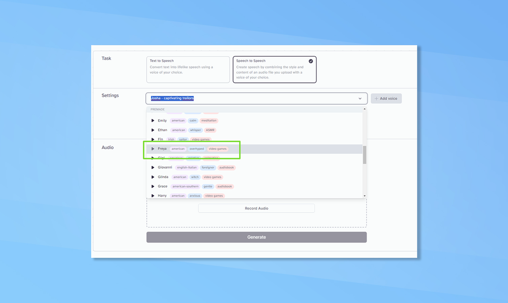 ElevenLabs now lets you use AI to change your voice — here’s how to sound like a different ...