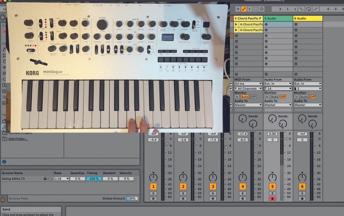 How To Make A Track In Ableton Live 11 Lite Recording External Audio
