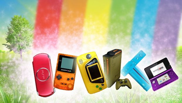 The beautiful rainbow of alternate console colors | GamesRadar+