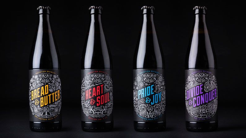 Bold beer branding packs a punch | Creative Bloq