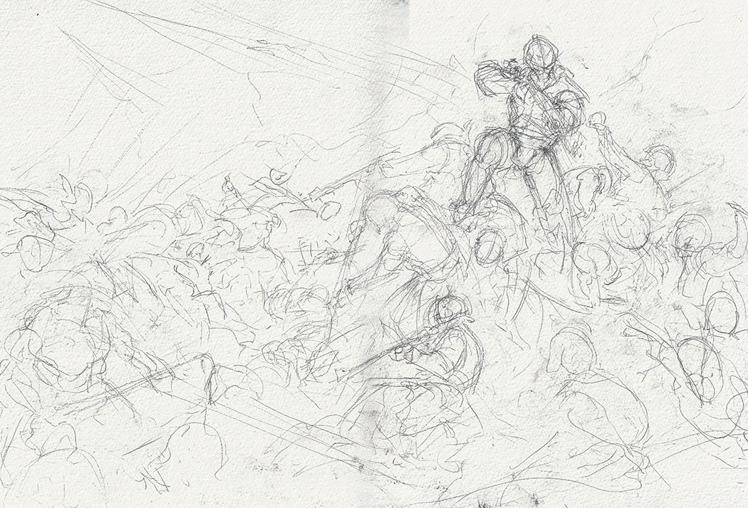 How to paint epic Warhammer battles in traditional pen and ink ...