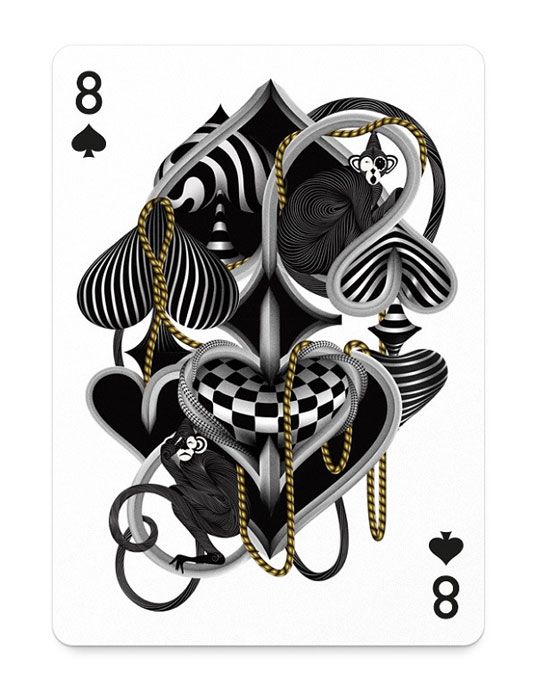Stunning set of illustrations adorn artistic poker cards | Creative Bloq
