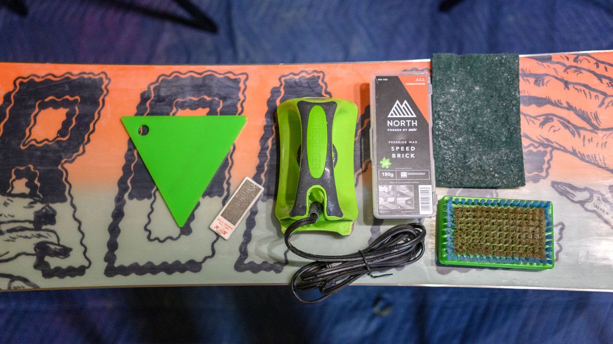 How to wax a snowboard at home | Tom's Guide