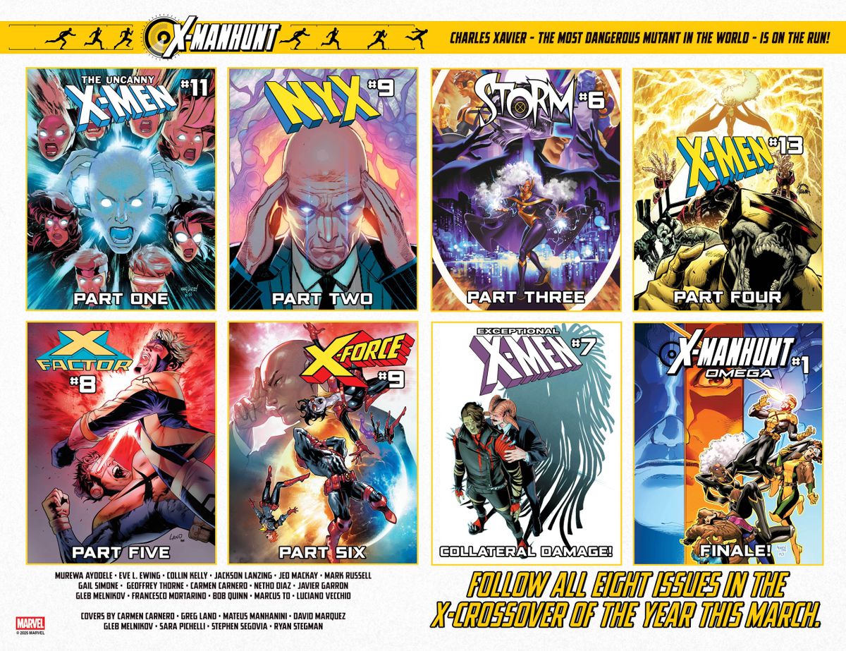 A jailbreak launches an X-Manhunt for Charles Xavier in the first major ...