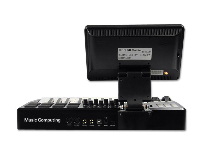 NAMM 2012: ControlTouch: MIDI controller keyboard with touchscreen ...