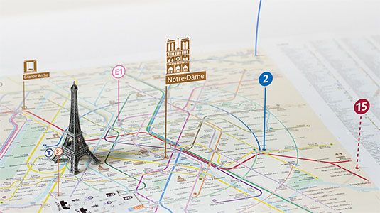 Beautiful new Paris Metro map is a circular delight | Creative Bloq
