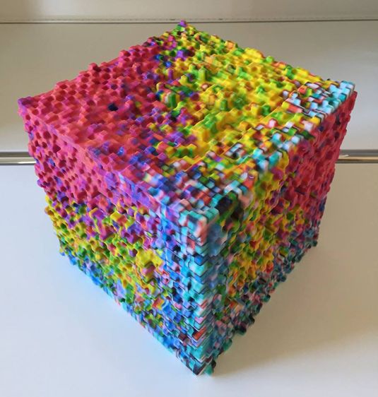 This 3D printed pixel art will blow your mind | Creative Bloq