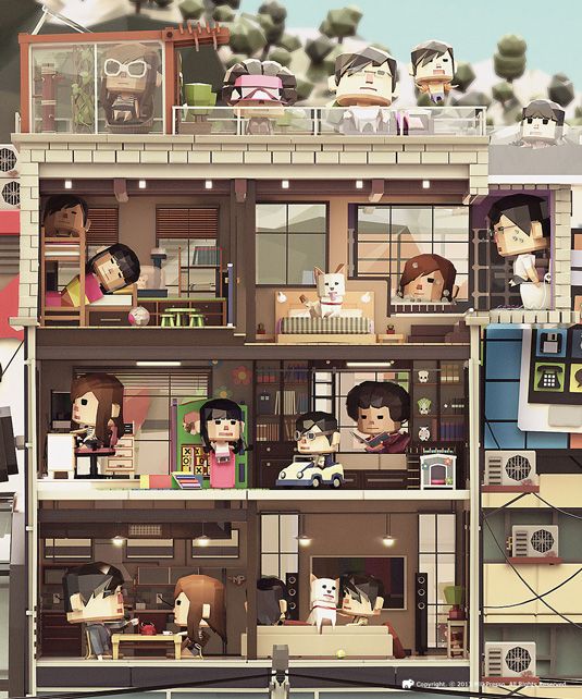 A day in the life of a 3D web comic character | Creative Bloq