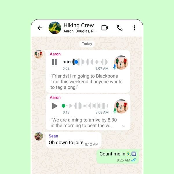 WhatsApp makes Voice Messages more accessible with new Transcripts ...