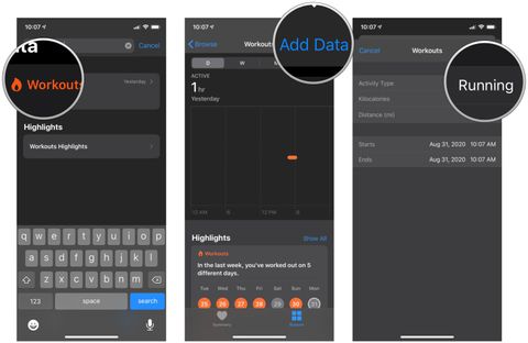 How to manually add workout data to the Health app on your iPhone | iMore