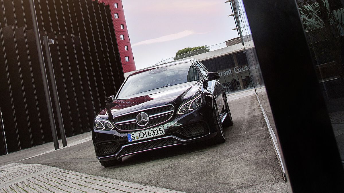 Mercedes-Benz E63 AMG: Self-driving, supercar-eating, cyborg on wheels ...