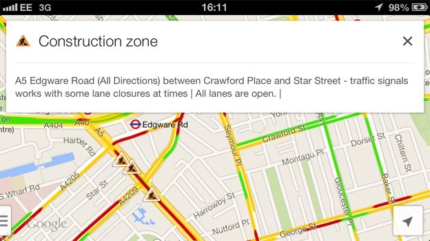 Google Maps on iOS and Android updated with Waze live reports | T3
