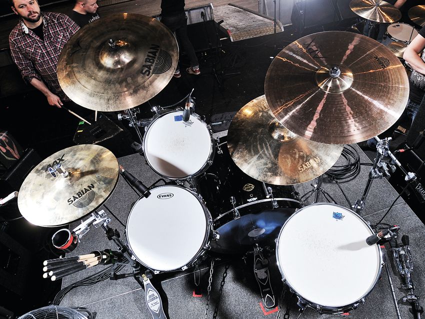 Drum kits of the pros: stars' live and studio drum setups in pictures ...