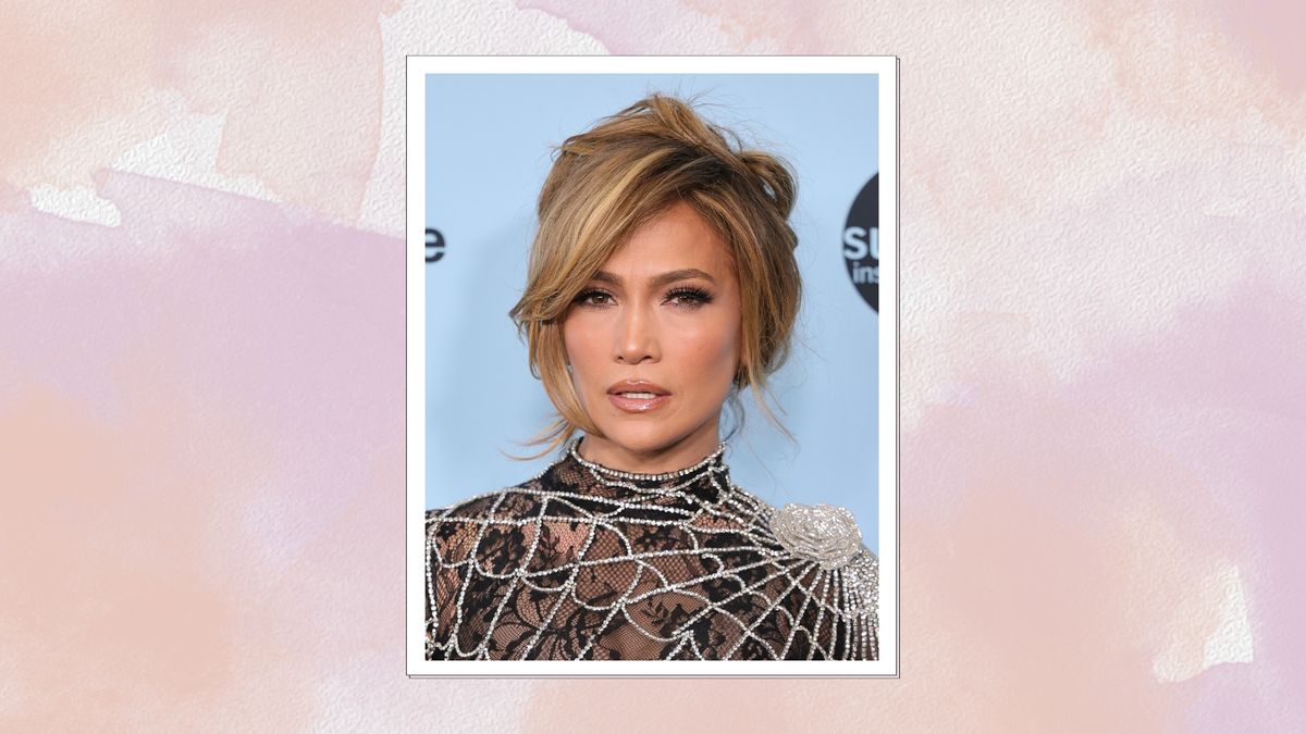 J-Lo's chocolate cherry nails are so perfect for February | Woman & Home