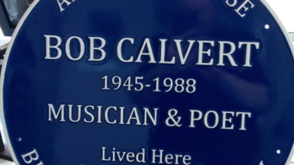 Hawkwind legend Robert Calvert is being given a special commemoration ...