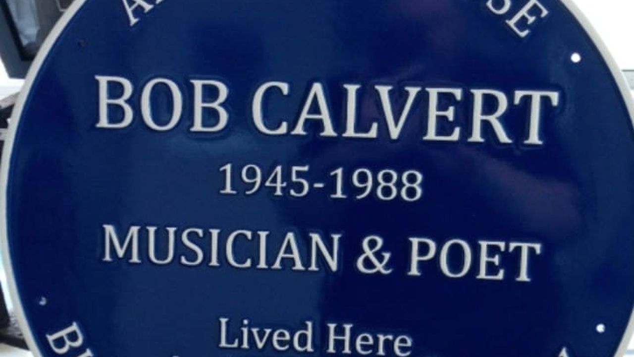 Hawkwind legend Robert Calvert is being given a special commemoration ...