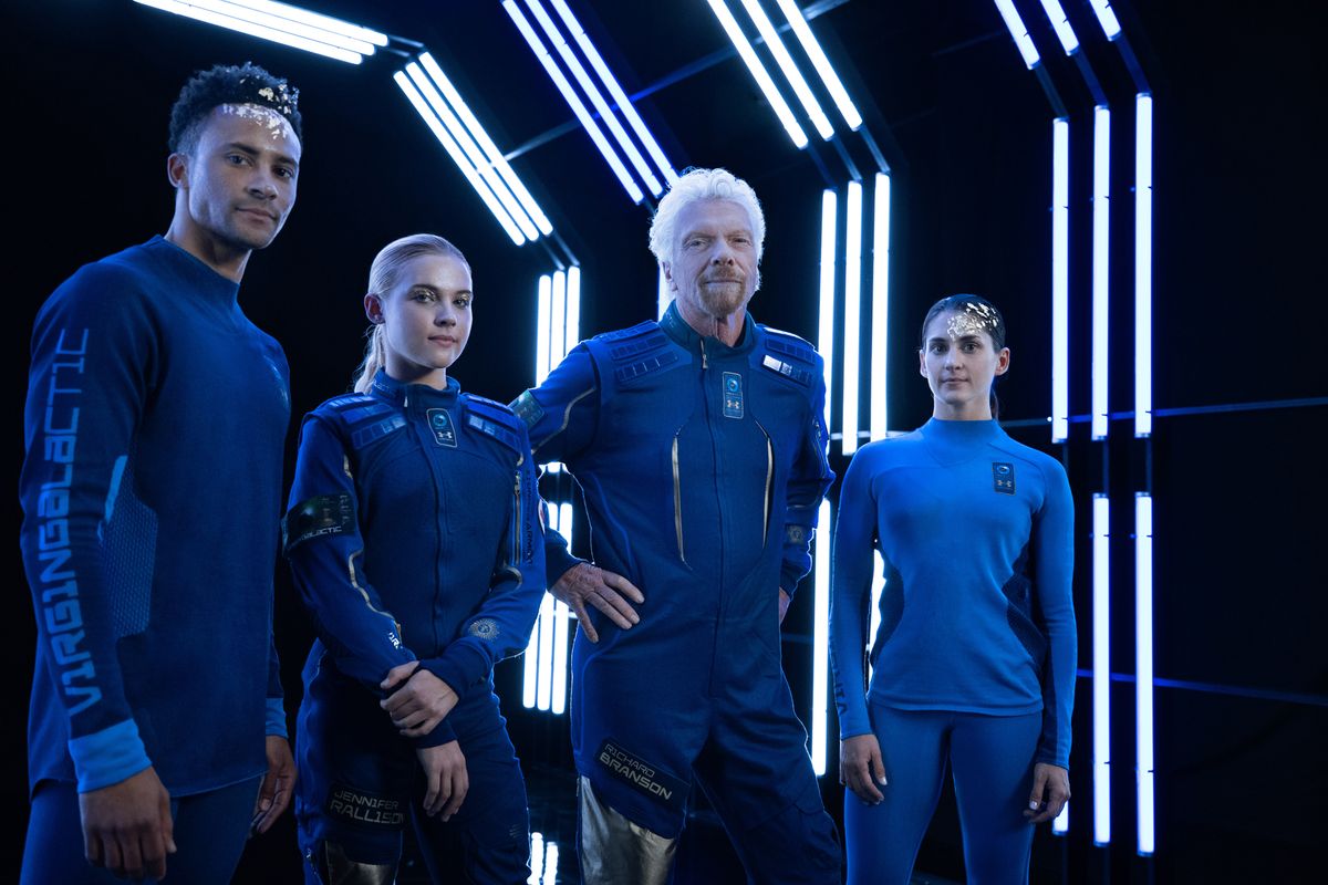 Virgin Galactic Unveils Under Armour Spacesuits and 'Spacewear' for ...