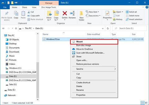 How to mount ISO images on Windows 10 | Windows Central