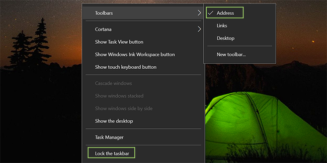 How to Add a URL field to Your Windows 10 Taskbar | Laptop Mag