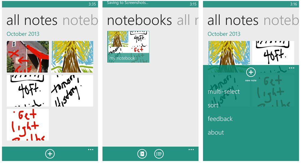 InNote for Windows Phone 8, note taking at your fingertips | Windows ...