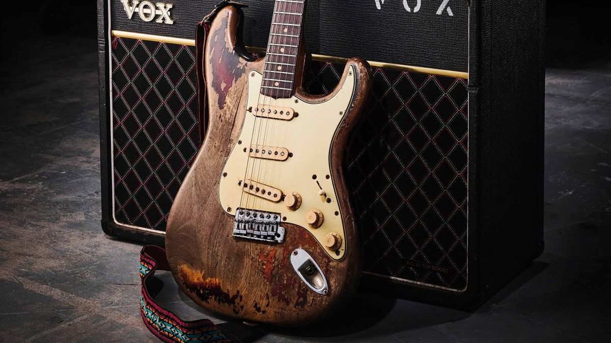 “It’s a real honour to actually hold the man’s instruments and spend a ...